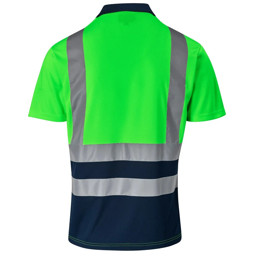 Surveyor Two Tone Hi Viz Golf Shirt | Creative Brands
