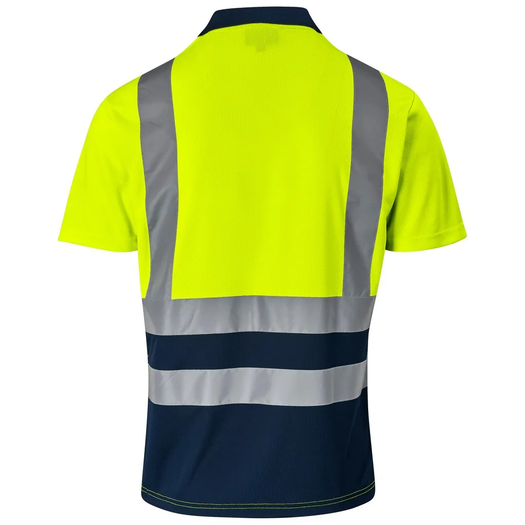 Surveyor Two Tone Hi Viz Golf Shirt | Creative Brands