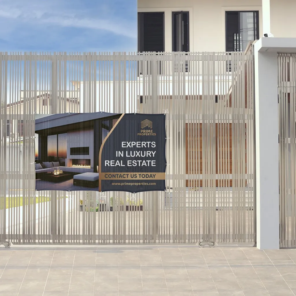 Subli Airtex Fabric Fence Banner 2m X 1.2M | Creative Brands