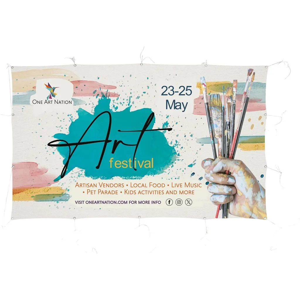 Subli Display Fabric Banner 2m X 1.2M | Creative Brands