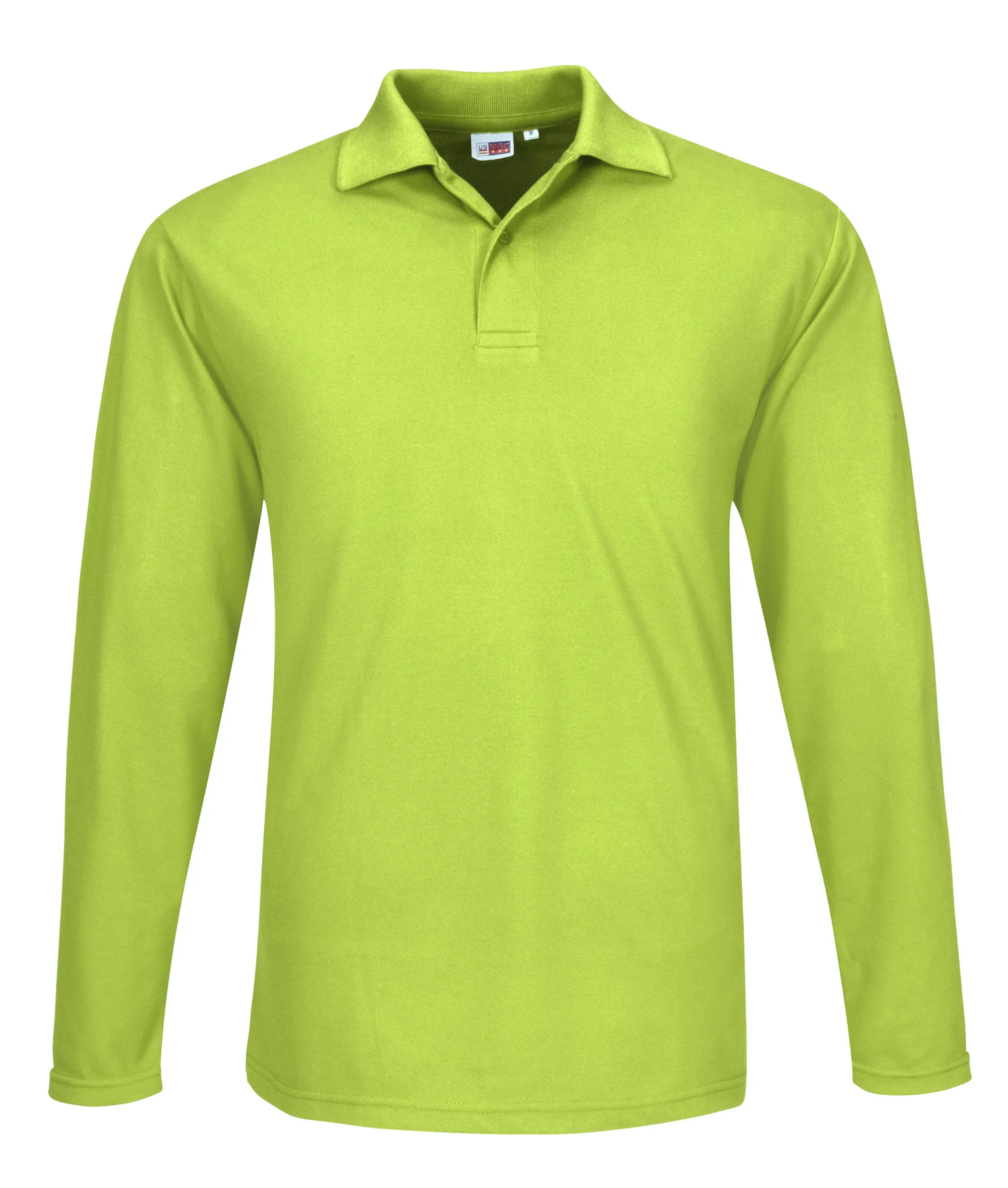 Mens Long Sleeve Elemental Golf Shirt | Creative Brands