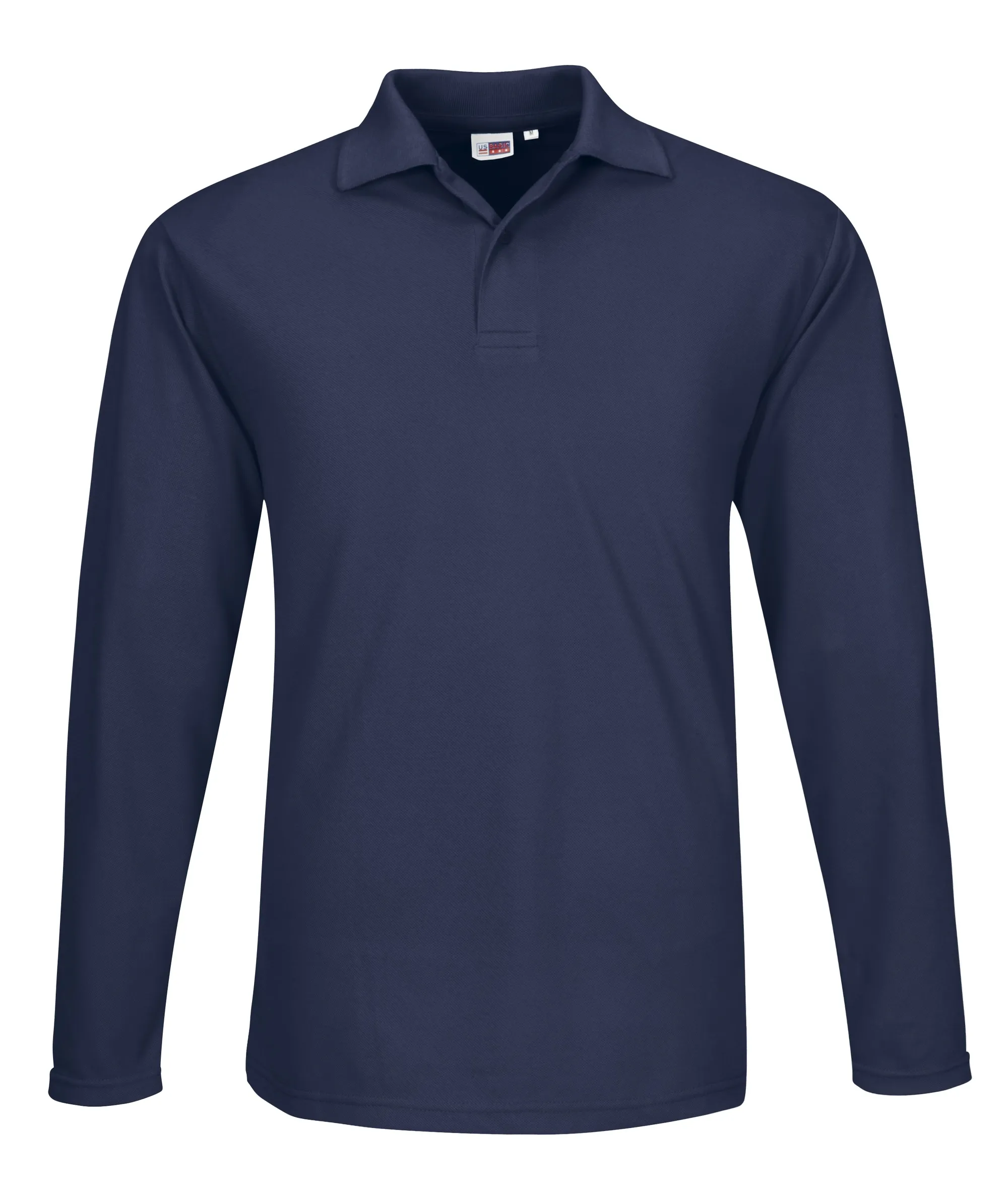 Mens Long Sleeve Elemental Golf Shirt | Creative Brands