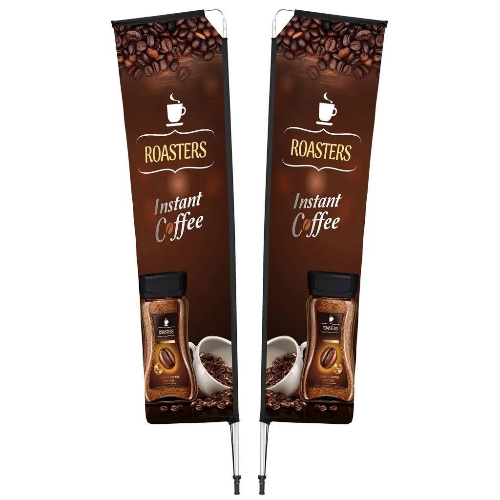 3m Telescopic Double Sided Flying Banner | Creative Brands