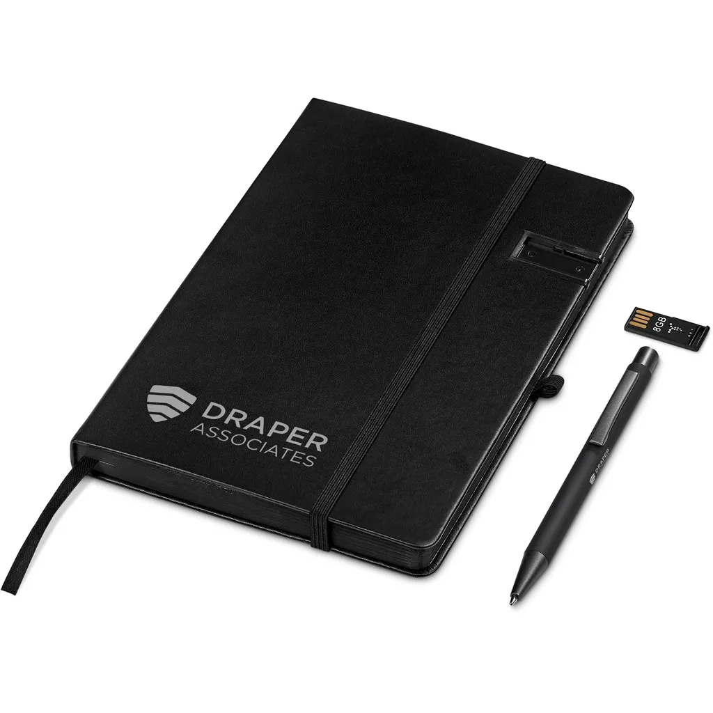 Altitude Billenium USB Notebook And Pen Set 8GB | Creative Brands