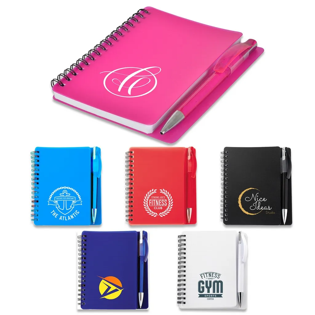 Altitude Plasma A6 Spiral Notebook And Pen | Creative Brands
