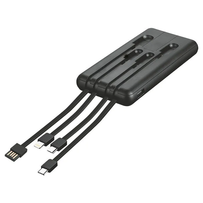 Ind 10000Mah Power Bank Charging Cables | Creative Brands