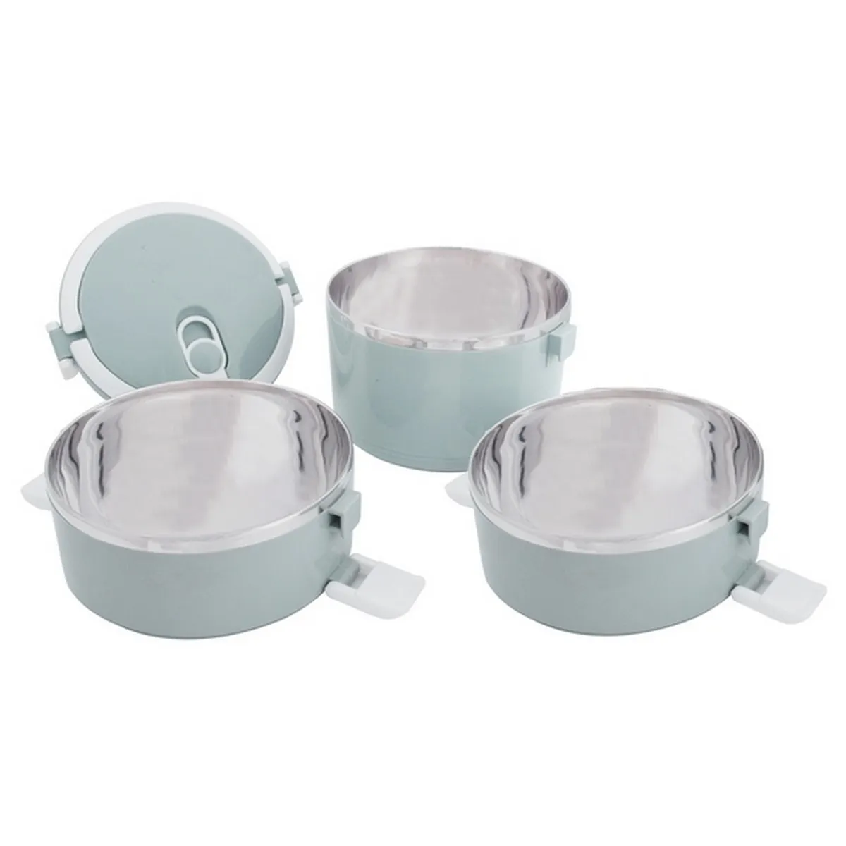 Stackable 3 Layer Lunch Container Set | Creative Brands